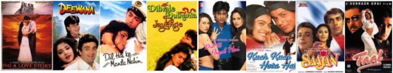 Hindi Songs of the 1990s (All) - Sunil's Lists